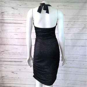 bebe | Dresses | Bebe Halter Cocktail Dress | Poshmark